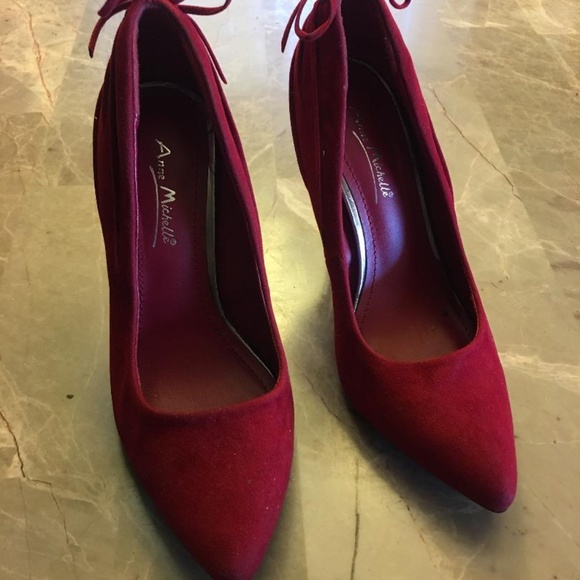 Anne Michelle | Shoes | Red Shoes Size 6 In Women | Poshmark